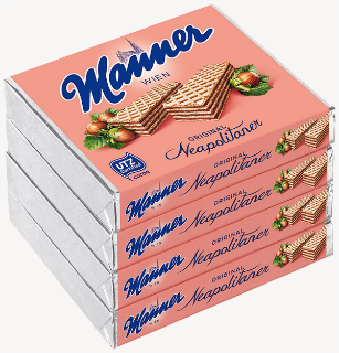 Austrian Food, Drink and Home UK. Manner Schnitten Neapolitan Wafers ...
